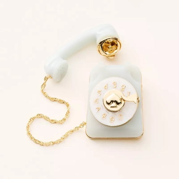 kate spade | Jewelry | Kate Spade X Target Telephone Brooch | Poshmark